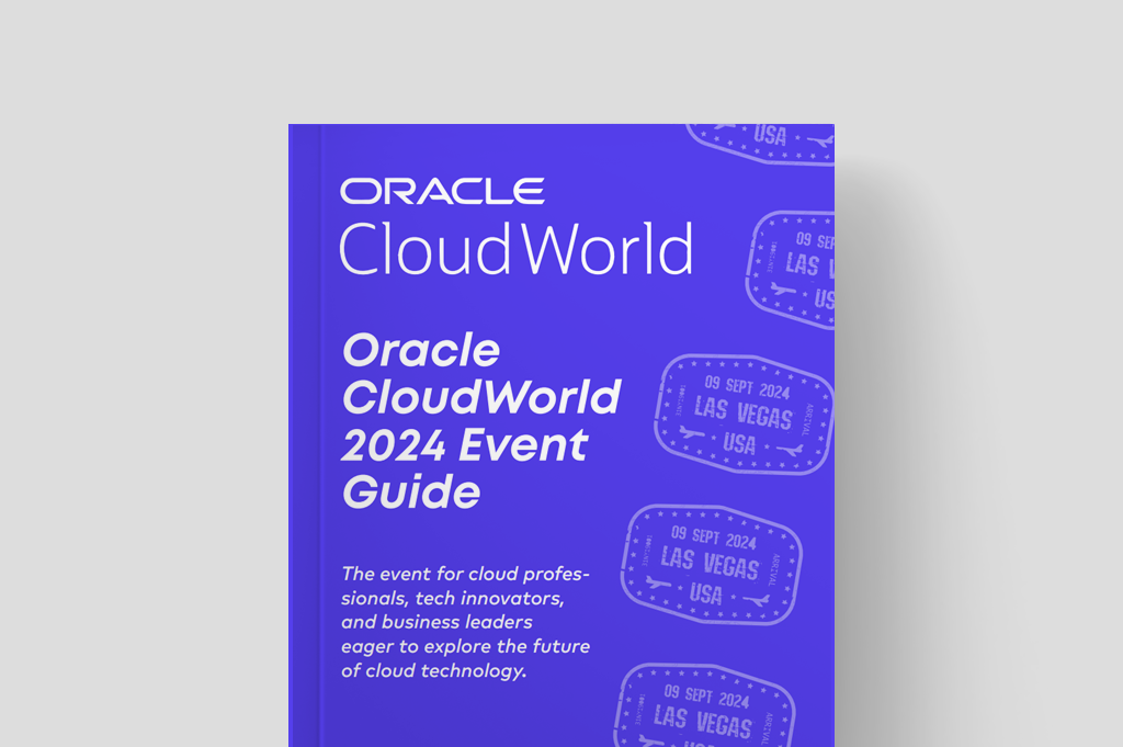 Oracle Cloudworld 2024 Event Guide Vendelux